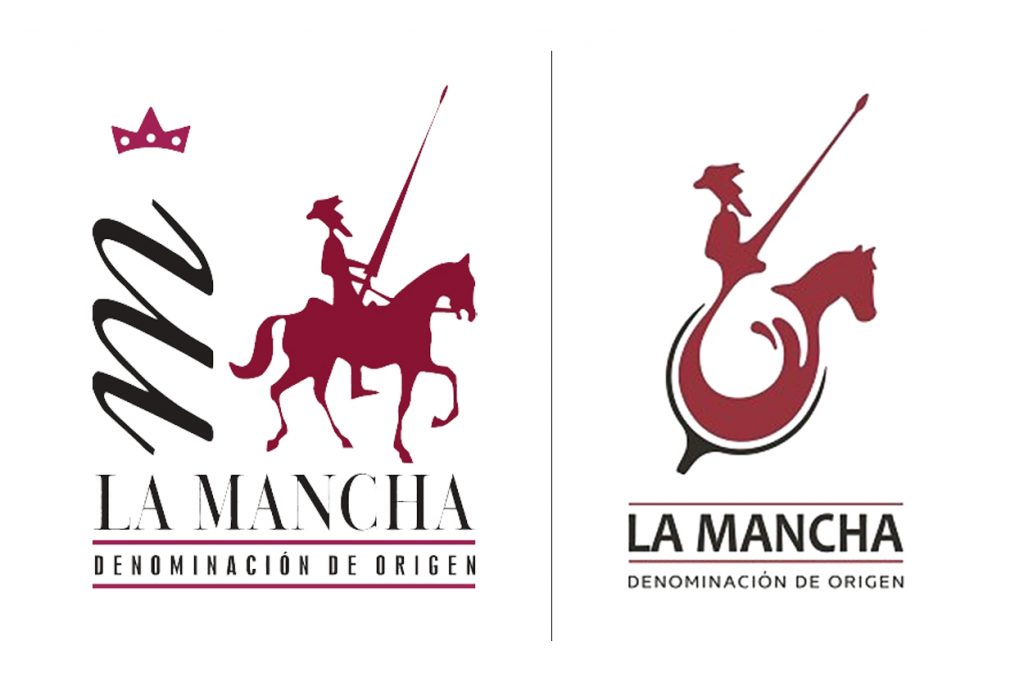 Así es el nuevo logotipo de los vinos DO La Mancha