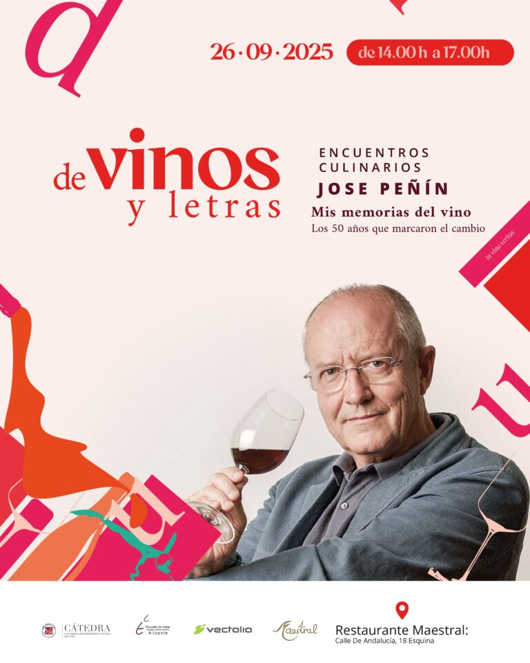 José Peñín y sus memorias del vino en Vinos y Letras